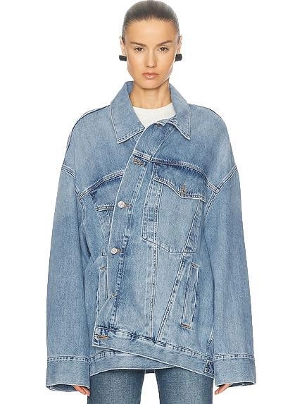 AGOLDE Reworked Wayne Jacket - Clarity
