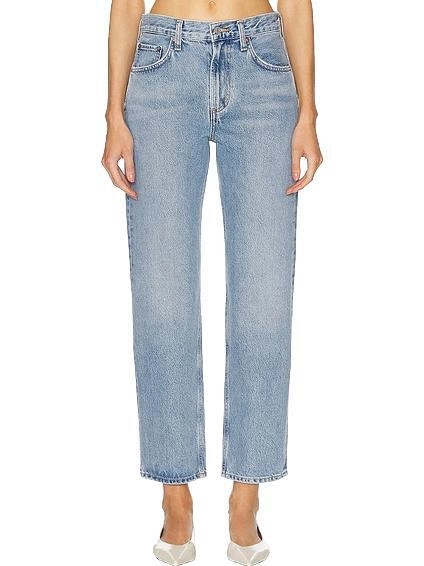AGOLDE Valen Mid Rise Vintage Straight Jeans - Harmonic