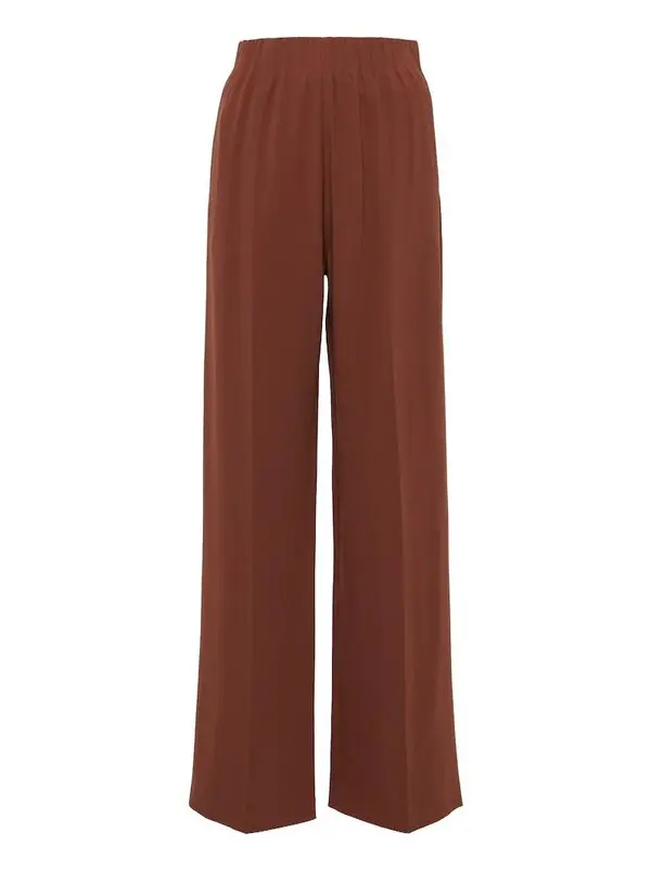 FFORME Maud High-rise Wide-leg Pants - Brown