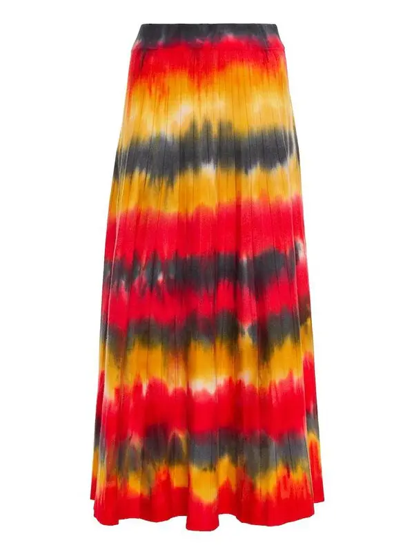 Gabriela Hearst Ella Tie-dye Maxi Skirt - Multicoloured