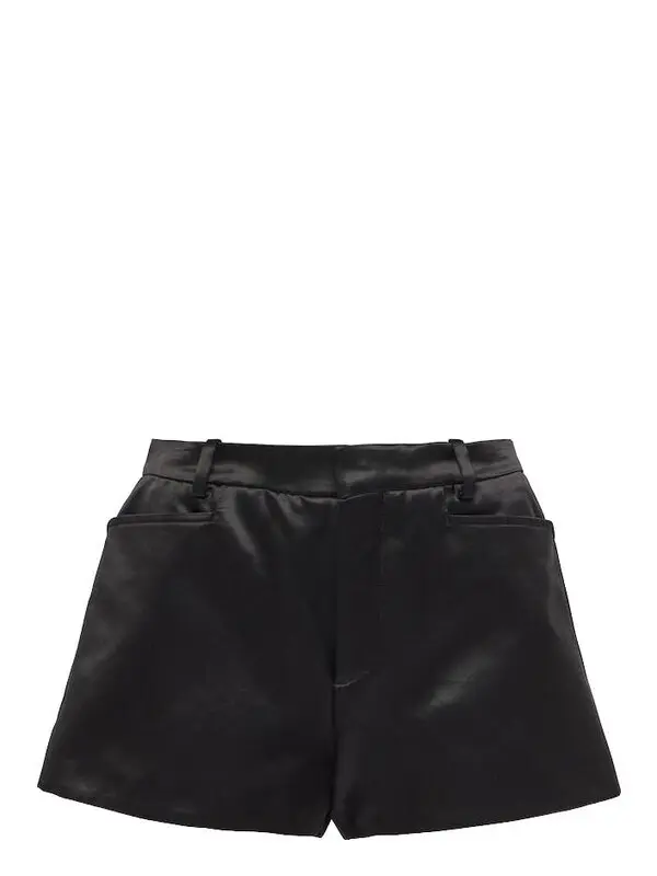 TOM FORD Cotton-blend Shorts - Black