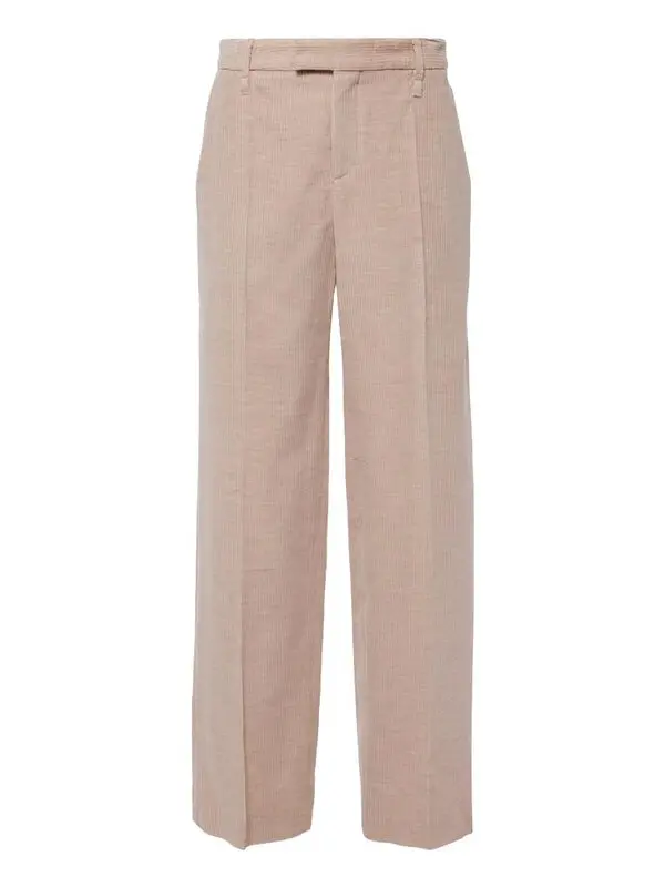 Brunello Cucinelli Straight Pants - Beige