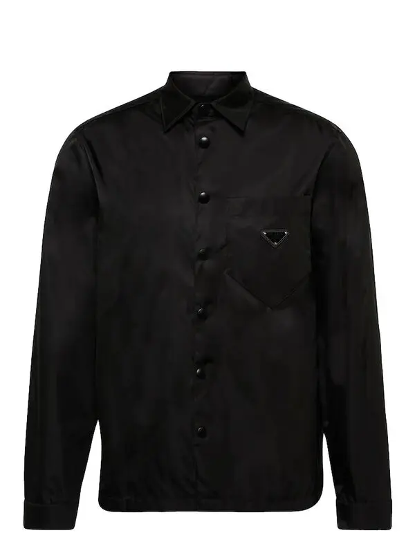 Prada Re-nylon Shirt Jacket - Black