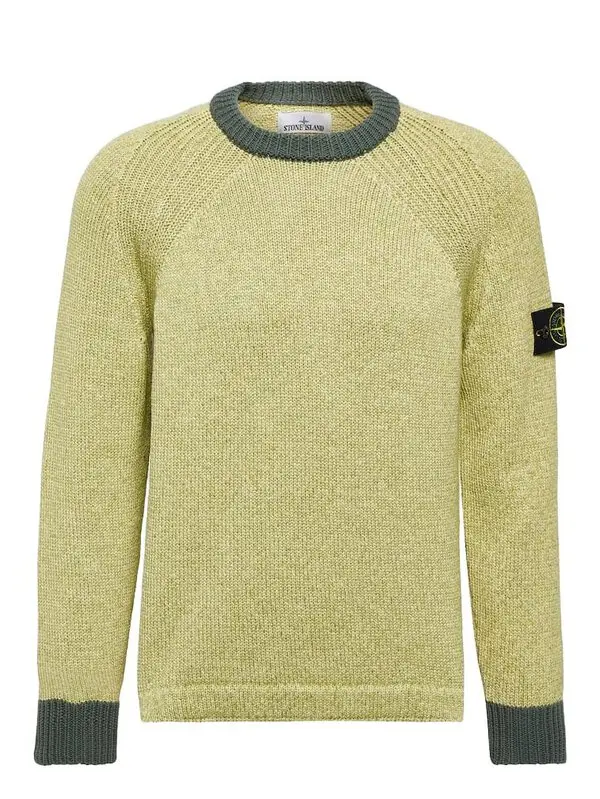 Stone Island Compass Cotton Sweater - Green