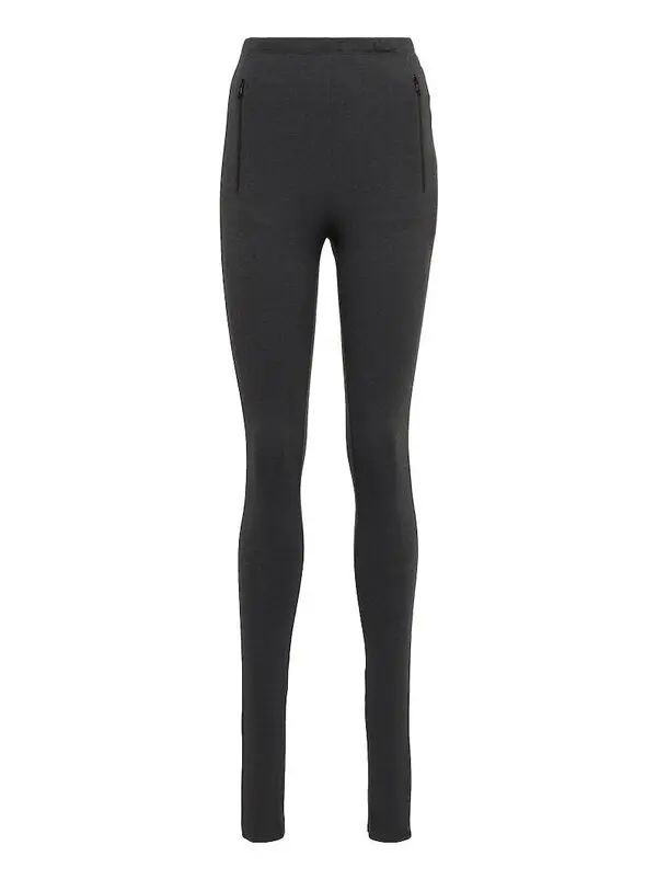 Wardrobe.NYC High-rise Skinny Pants - Black