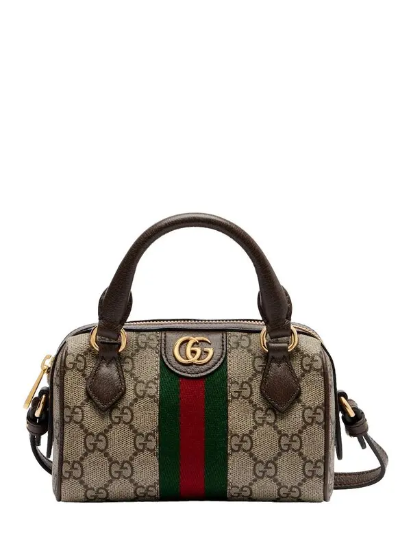 Gucci Ophidia Mini Gg Canvas Crossbody Bag - Multicoloured