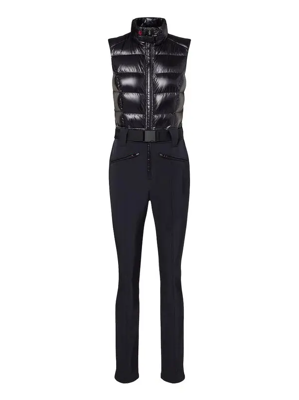 Perfect Moment Super Star Down Ski Suit - Black