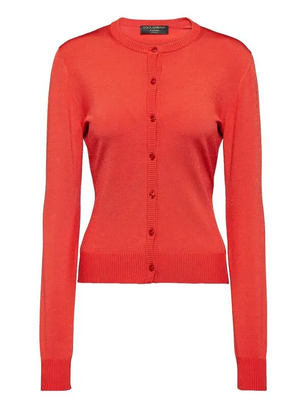 Dolce & Gabbana Capri Cardigan - Red