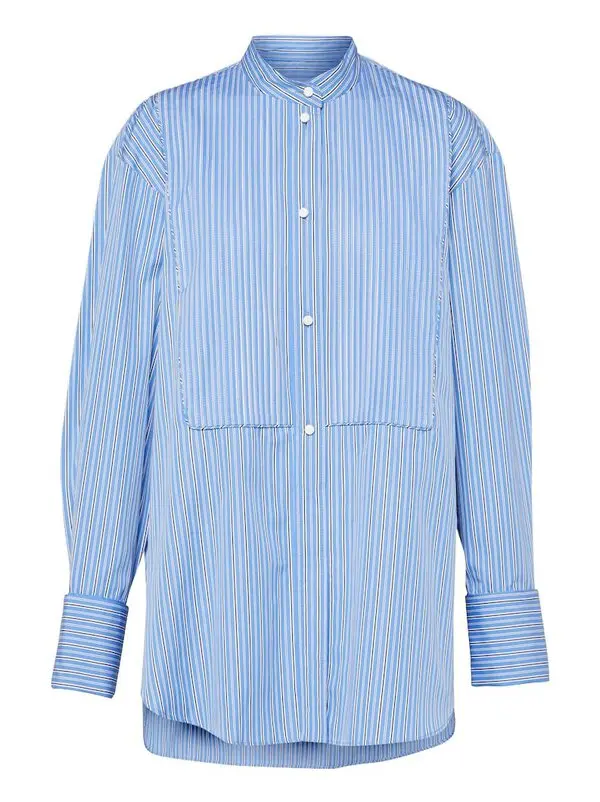 Isabel Marant Étoile Striped Cotton Shirt - Blue