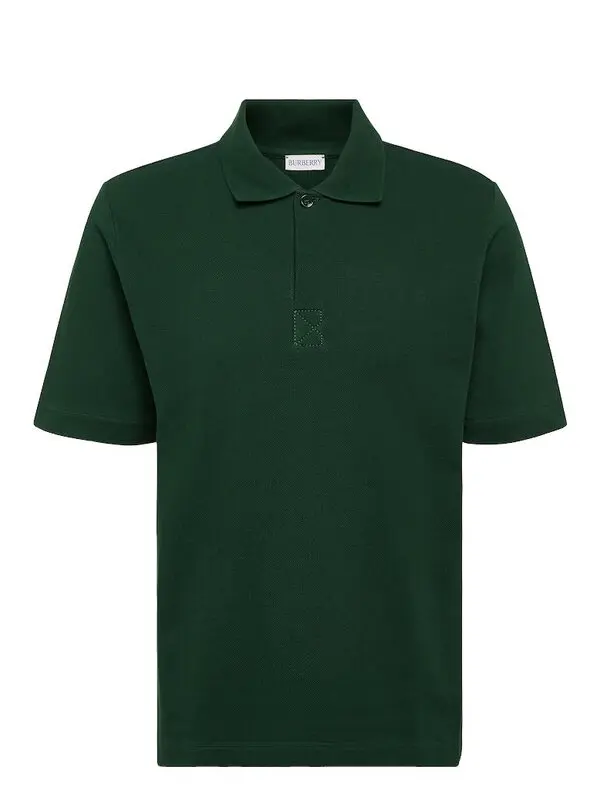 Burberry Cotton Polo Shirt - Green