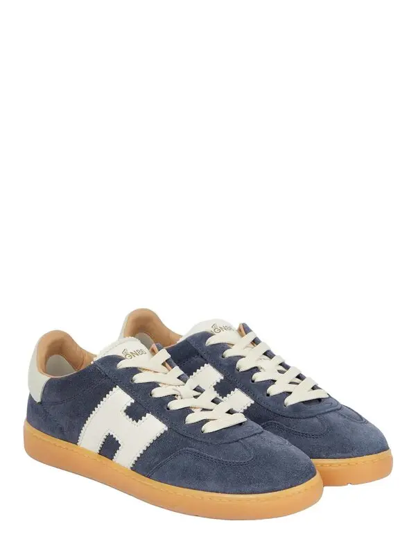 Hogan Suede Low-top Sneakers - Blue