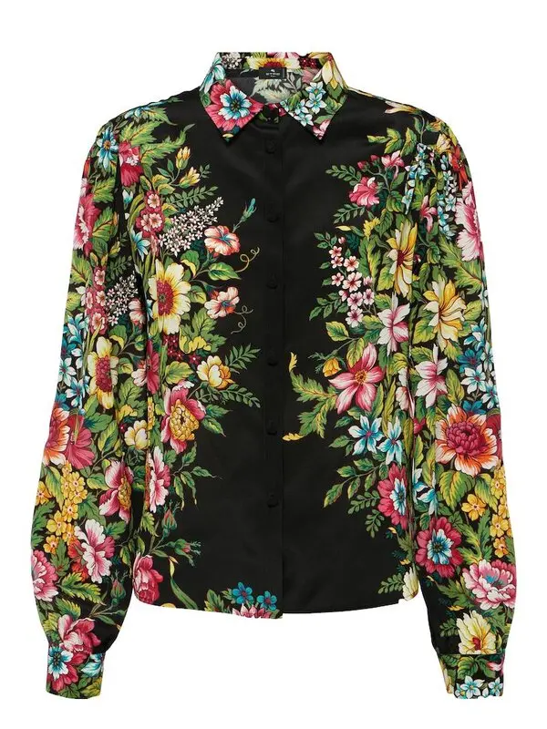 Etro Printed Silk Shirt - Multicoloured