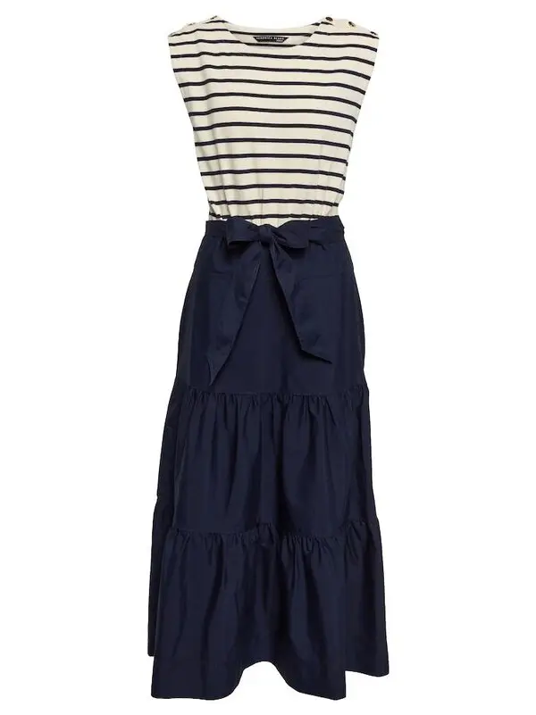 Veronica Beard Pazila Cotton Midi Dress - Multicoloured