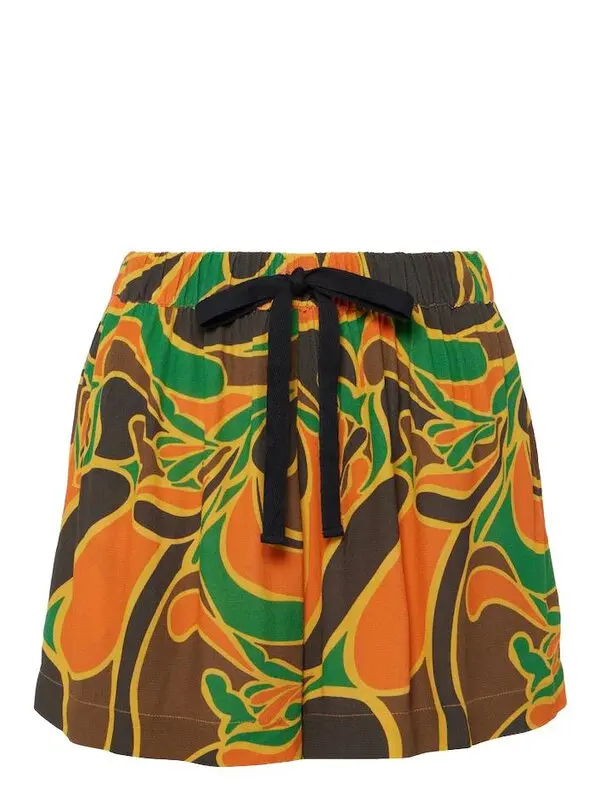 Faithfull The Brand Demi Printed Shorts - Multicoloured