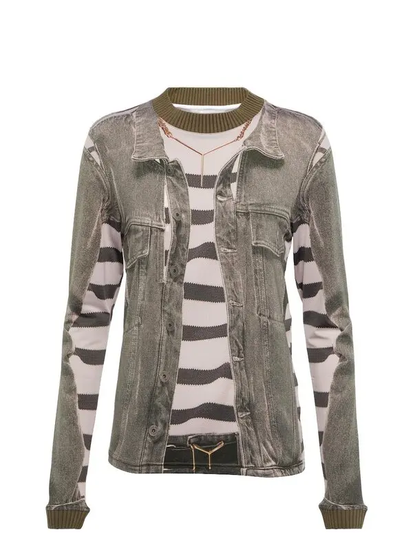 Y/project Printed Top - Multicoloured
