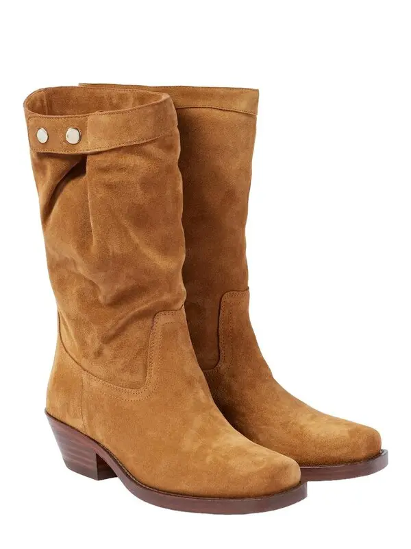 Isabel Marant Étoile Ademe Suede Ankle Boots - Brown