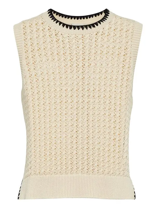 Varley Knit Tank Top - Neutrals