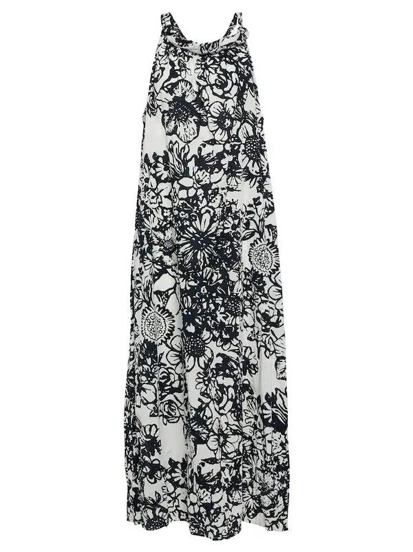 Velvet By Graham & Spencer Penelope Printed Cotton Maxi Dress - Multicoloured