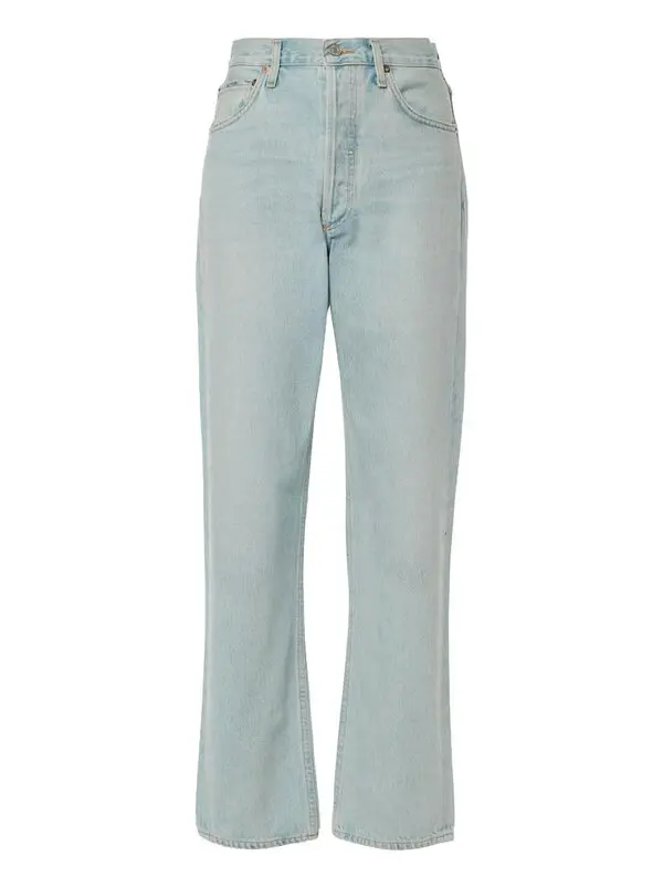 AGOLDE 90's Mid-rise Straight Jeans - Blue