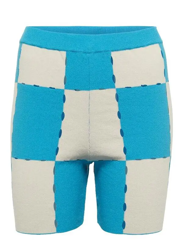 Jacquemus Le Short Gelato Checked Shorts - Multicoloured