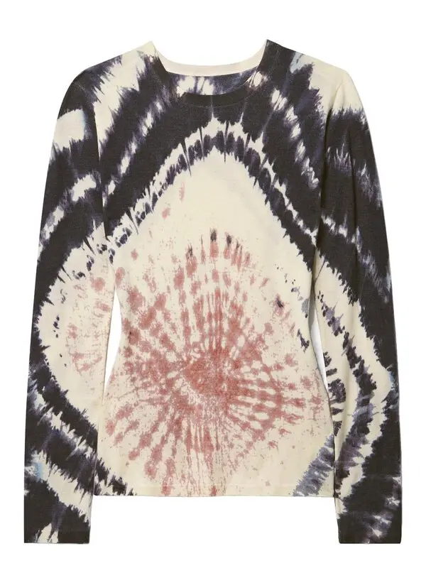 Gabriela Hearst Miller Tie-dye Cashmere Sweater - Multi