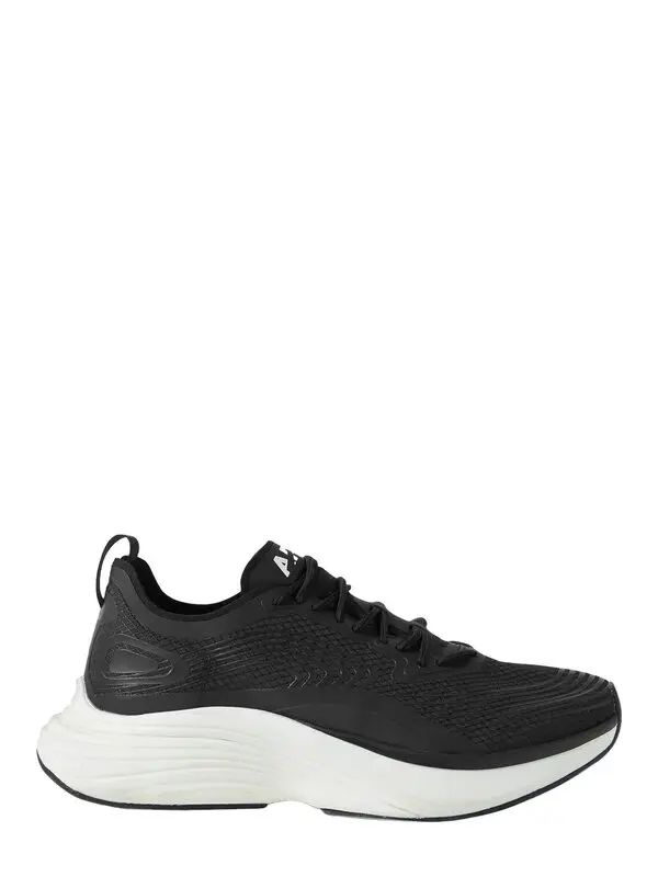 Apl Streamline Rubber-trimmed Ripstop Sneakers - Black