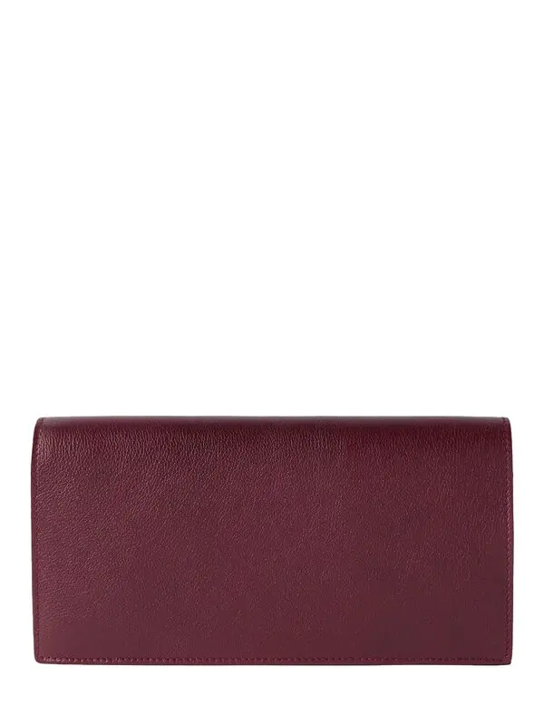 METIER Textured-leather Pouch - Red