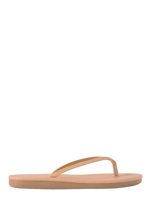 ANCIENT GREEK SANDALS Saionara Leather Flip Flops - Brown