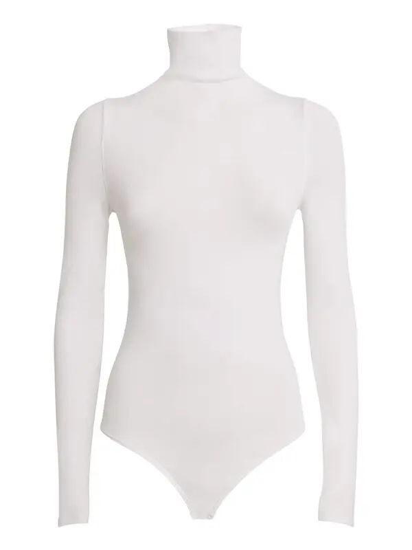 Wolford Rollneck Colorado Bodysuit - White