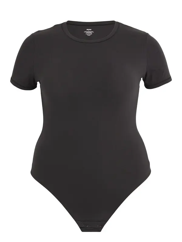 SKIMS Fits Everybody T-shirt Bodysuit - Black