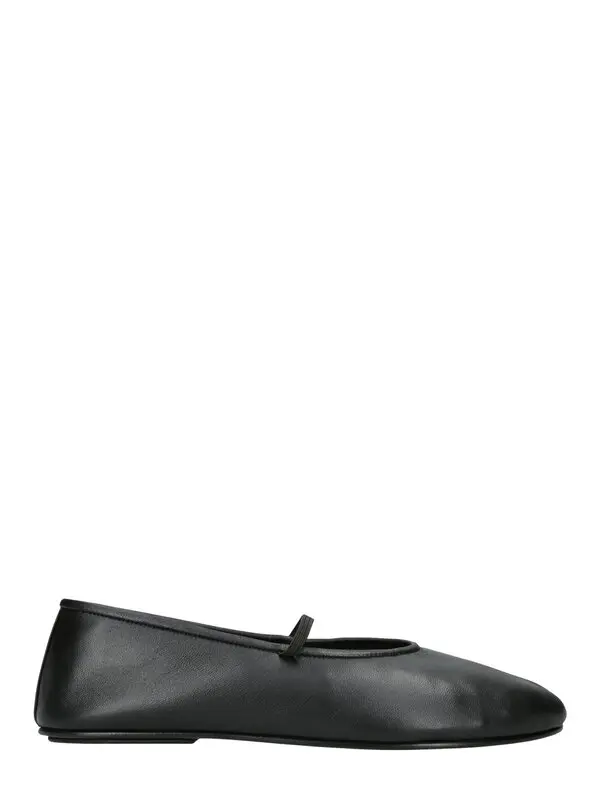 THE ROW Ballet Flats - Black