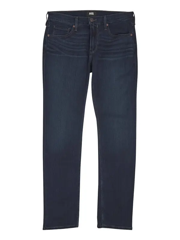 Paige Federal Slim-straight Jeans - Navy