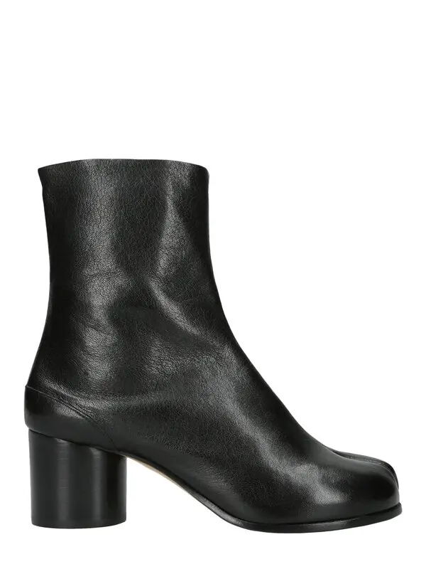 MAISON MARGIELA Leather Tabi Boots 60 - Black