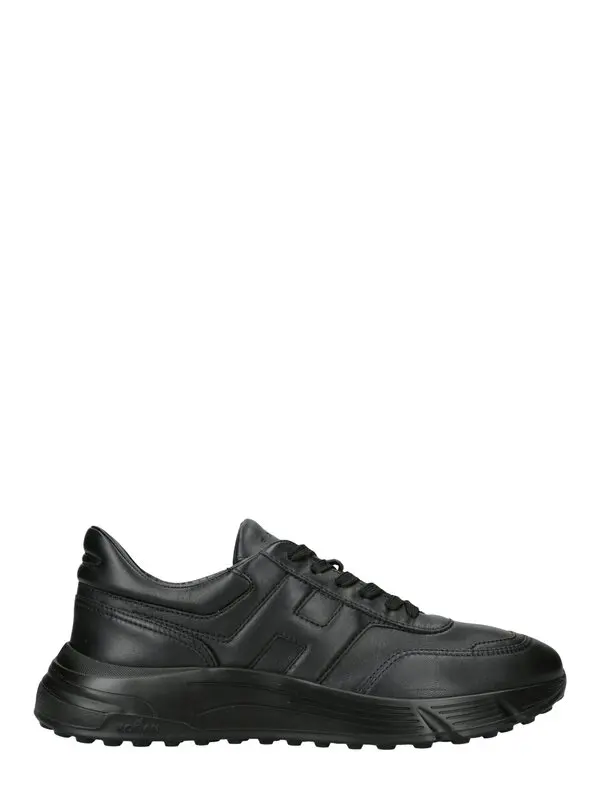 Hogan Leather Hyperlight Sneakers - Black