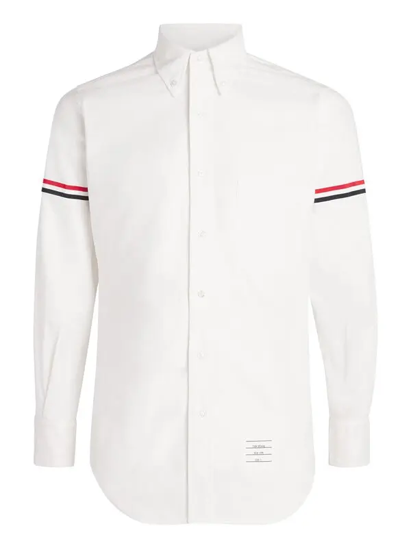 Thom Browne 4-bar Stripe Shirt - White