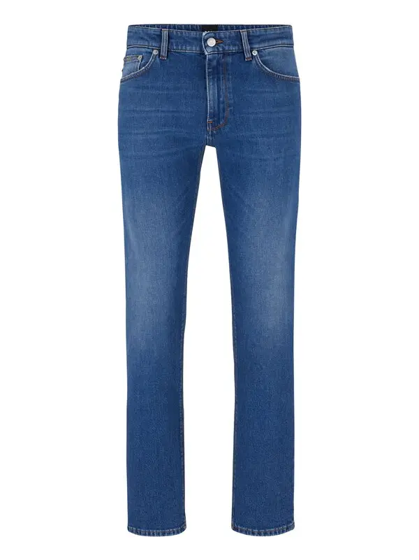 BOSS Straight Leg Jeans - Blue