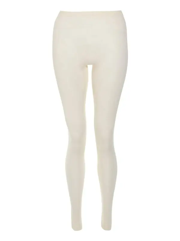 Hanro Pure Silk Leggings - Ivory