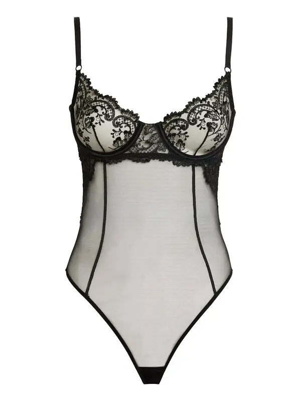 Kiki De Montparnasse Juliette Bodysuit - Black