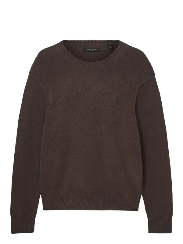 ALLSAINTS Crew-neck Statten Sweater - Brown