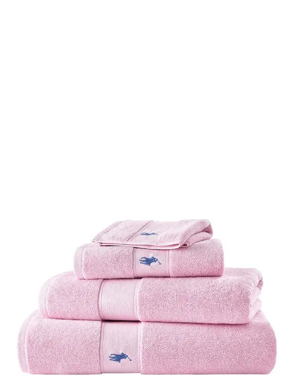 Ralph Lauren Polo Player Hand Towel - Pink