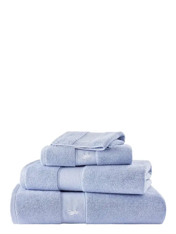 Ralph Lauren Polo Player Bath Towel - Blue