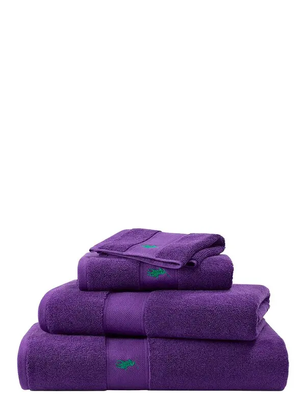 Ralph Lauren Polo Player Bath Sheet - Purple
