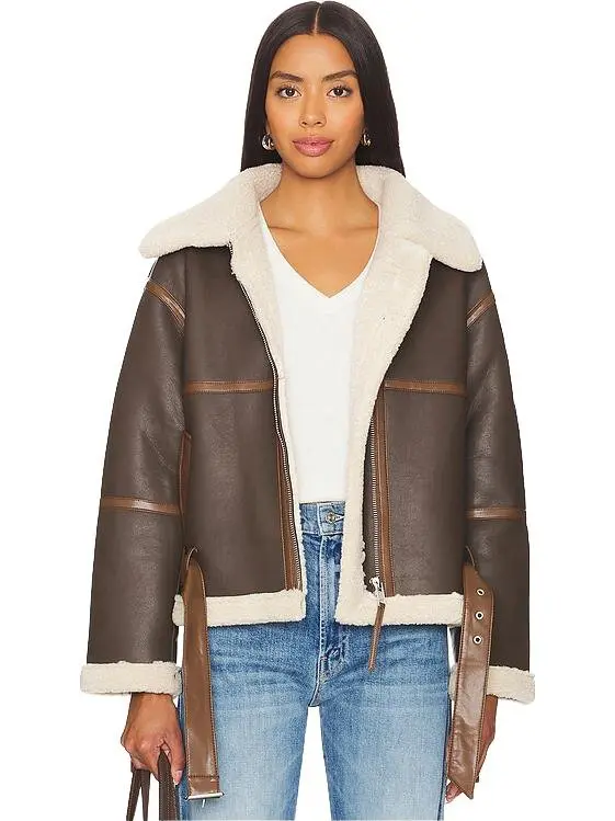 Heartloom Olina Jacket In . Also - Brown