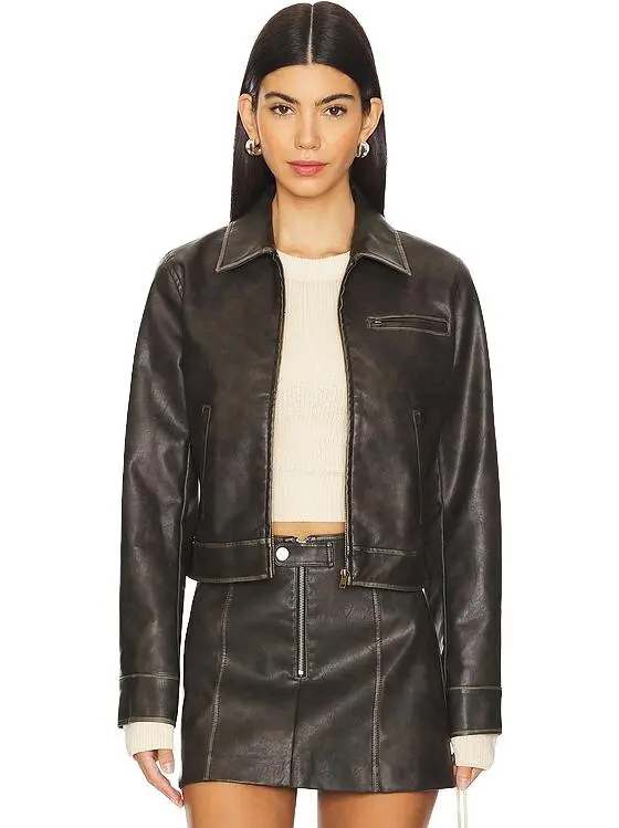NIA Dallas Jacket In . Also - Chocolate