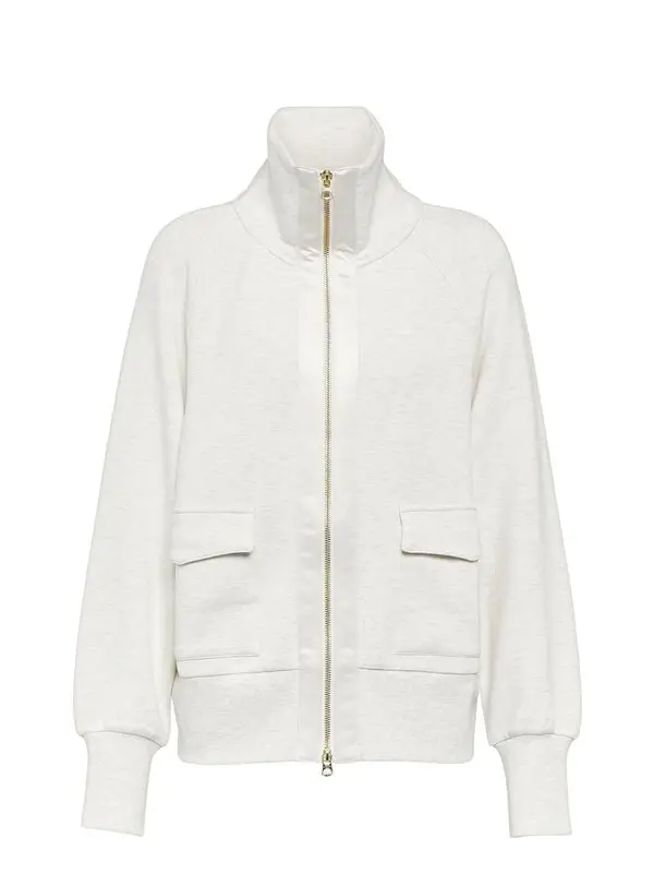 Varley Roxbury Jersey Sweatshirt - White