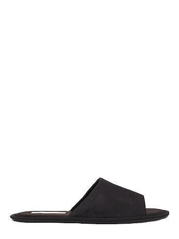 THE ROW Frances Jacquard Slippers - Black