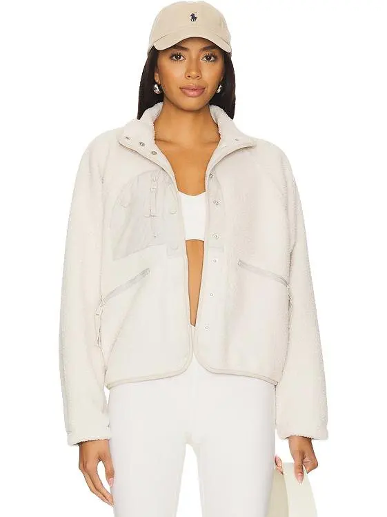 Free People Hit The Slopes Jacket - Beige