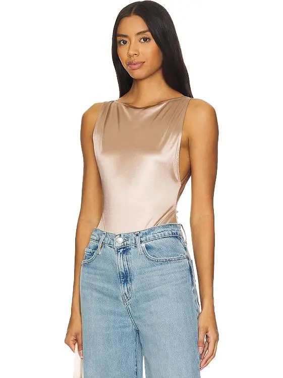 Free People X Revolve Raven Bodysuit - Neutral