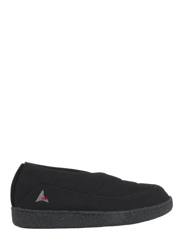 ROA Quilted Slip-on Shoes - Black