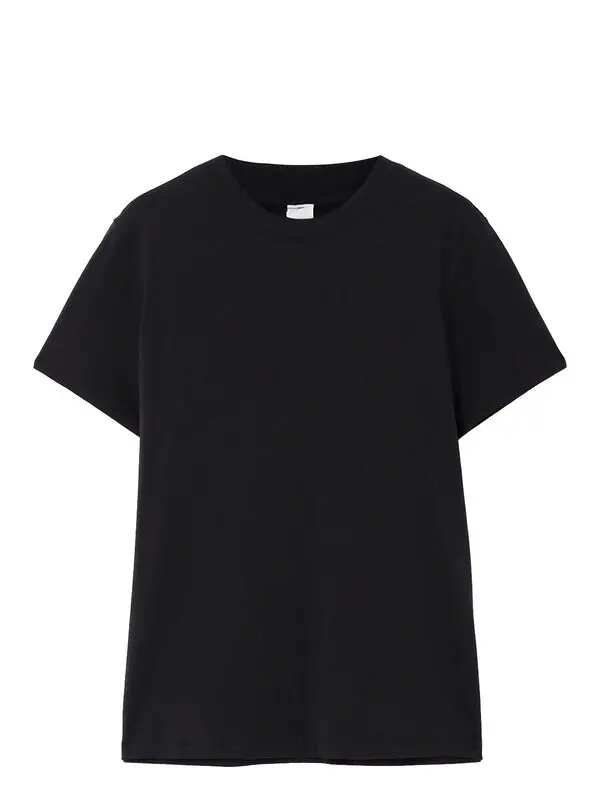 Lululemon All Yours Pima Cotton-jersey T-shirt - Black